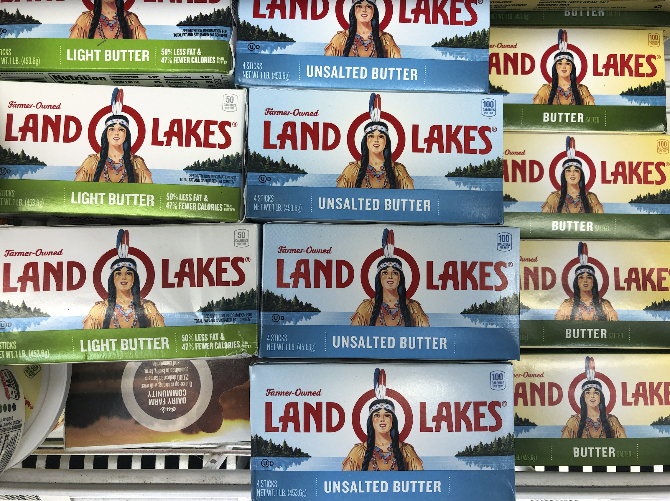 Land O'Lakes ditches iconic Native American butter maiden logo after ...