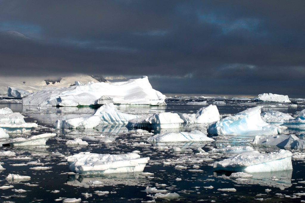 Los Angeles-sized iceberg splits from Antarctic ice shelf - Washington ...