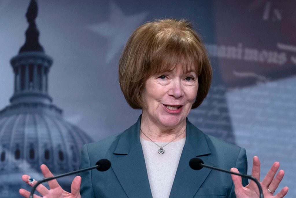 Tina Smith announces retirement, expanding 2026 Senate map - Washington ...
